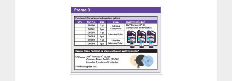 3M COMPOUND PROMO 2 – CRESCENT CITY COLOR